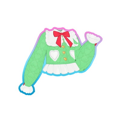 PM2-1-059 キルティングハートカーデメロントップス R | ワッチャプリマジ,通常弾,スタジオ,第1・2章 | アイドルカード専門店 フルアヘッド