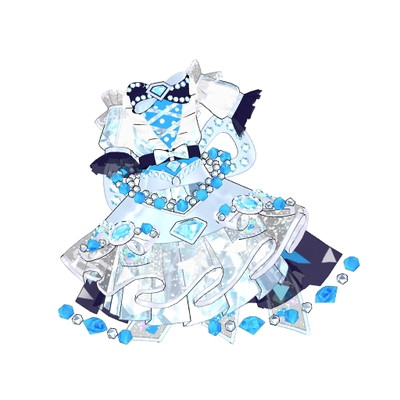 アイプリバース APR1-010 ジュエルバズリウムアクアマリンワンピ ★4 | アイプリバース,通常弾,リング1だん～,リング1だん | アイドルカード専門店 フルアヘッド