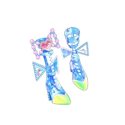 アイプリバース APR1-014 ジュエルバズリウムルビーブルーシューズ ★4 | アイプリバース,通常弾,リング1だん～,リング1だん | アイドルカード専門店 フルアヘッド