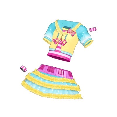 アイプリバース APR1-171 セブンスコーデポップワンピ ★4 | アイプリバース,通常弾,リング1だん～,リング1だん | アイドルカード専門店 フルアヘッド