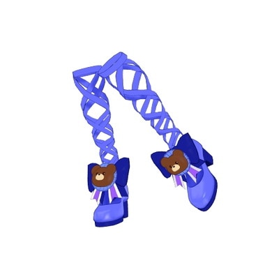 アイプリバース APR1-275 カワイイくまさんブルーシューズ ★4 | アイプリバース,通常弾,リング1だん～,リング1だん | アイドルカード専門店 フルアヘッド