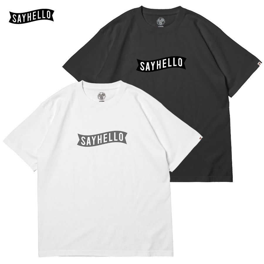 SAYHELLO : Basic Logo S/S Tee | SAYHELLO (ｾｲﾊﾛｰ) | FULLSPEC.