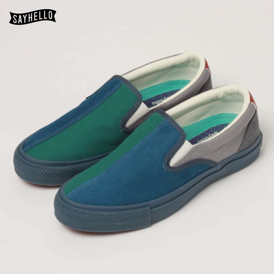 SAYHELLO : CS SLIP-ON SK SAYHELLO + | SAYHELLO (ｾｲﾊﾛｰ) | FULLSPEC.