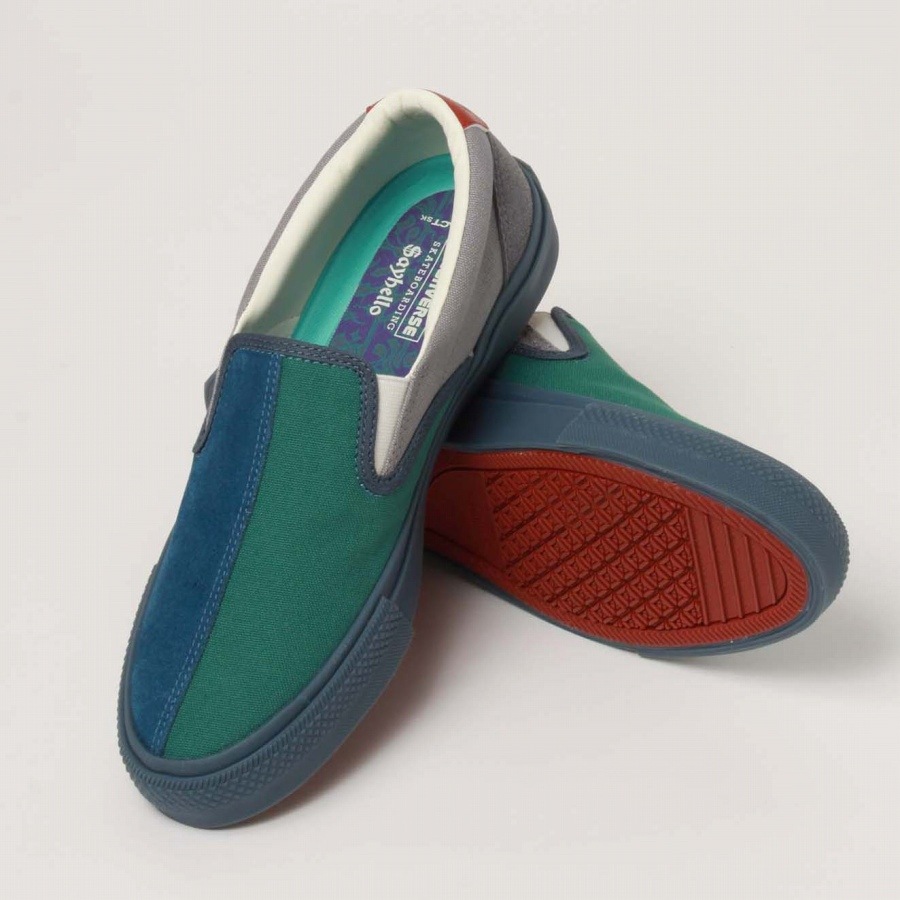 SAYHELLO : CS SLIP-ON SK SAYHELLO + | SAYHELLO (ｾｲﾊﾛｰ) | FULLSPEC.