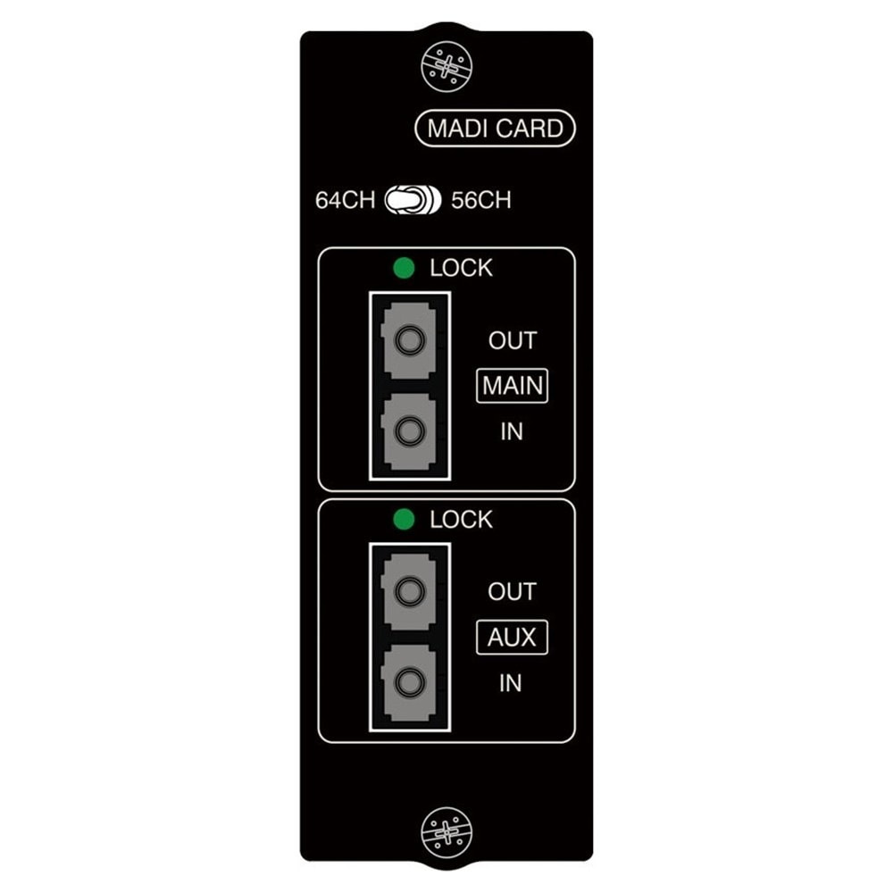 Soundcraft Si MADI Opt card(multi) MADIカード | Hibino.com ヒビノ公式 オンラインストア