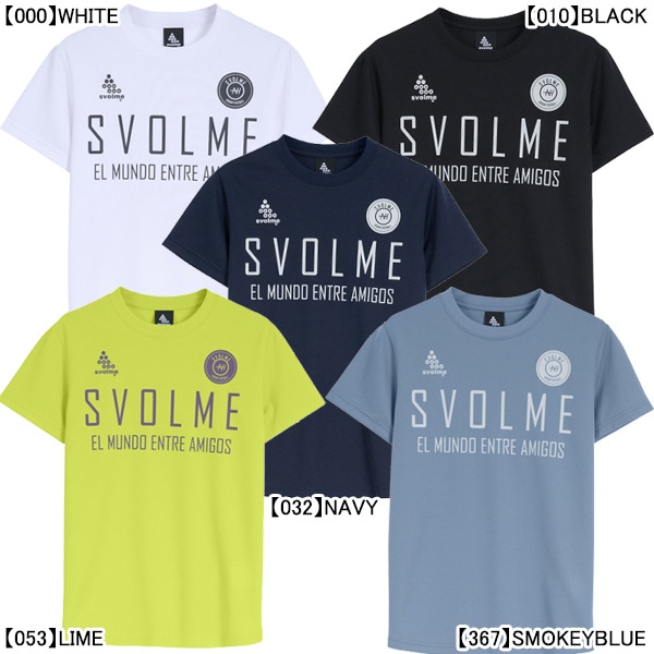 サッカー,JR.サッカーウェア・フットサルウェア,JR.プラクティスシャツ・パンツ,スボルメ（svolme）の【ネコポス送料無料 ジュニア】 スボルメ SVOLME Jr ロゴプラT ...