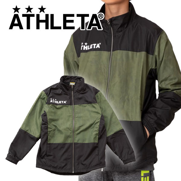 サッカー,JR.サッカーウェア・フットサルウェア,JR.アウター（ジャージ・防寒ウェア）,ウインドブレーカーシャツ・パンツの【ジュニア】 アスレタ ATHLETA 裏地付き ウインドブレーカー ...