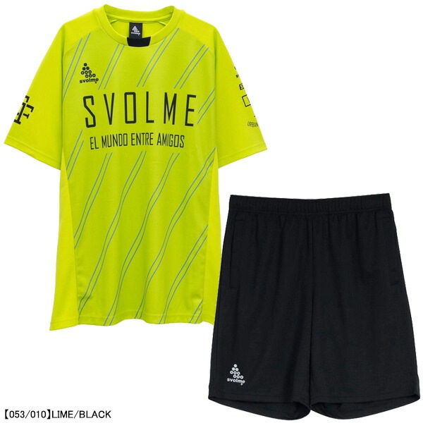 サッカー,サッカーウェア・フットサルウェア,プラクティスシャツ・パンツ,スボルメ（svolme）の【上下セット】 スボルメ SVOLME プラ上下 1241-23100/1241-22602 ...