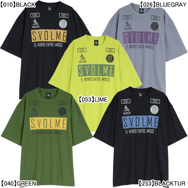 サッカー,サッカーウェア・フットサルウェア,プラクティスシャツ・パンツ,スボルメ（svolme）の【ネコポス送料無料】 スボルメ SVOLME ワイド FBロゴ プラT 24SDG 1241 ...