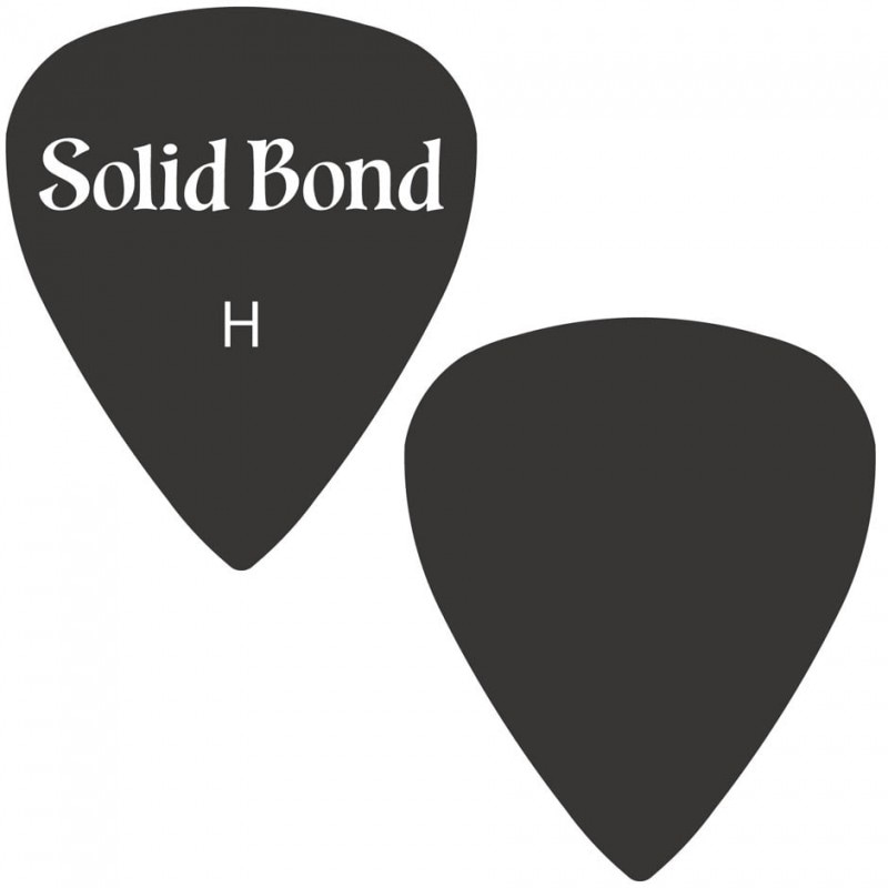Solid Bond PD1-BKH Teardrop Pick 1 Black Heavey 横山健シグネチュアピック 10枚【ソリッドボンド】 | ピック,その他ピック | | 楽器de元気