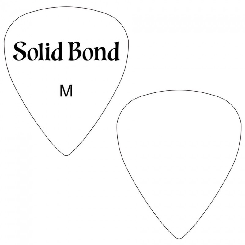 Solid Bond PD1-WHM Teardrop Pick 1 White Medium 横山健シグネチュアピック 10枚【ソリッドボンド】 | ピック,その他ピック | | 楽器de元気