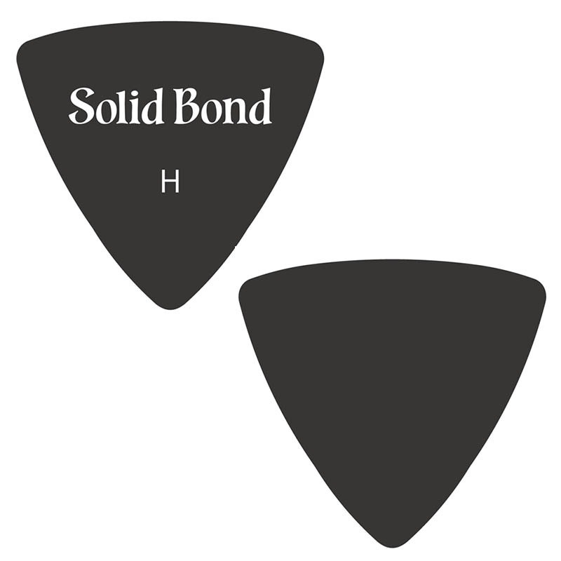 Solid Bond PR1-BKH Triangle Pick 1 Black Heavy 横山健シグネチュアピック 10枚【ソリッドボンド】 | ピック,その他ピック | | 楽器de元気