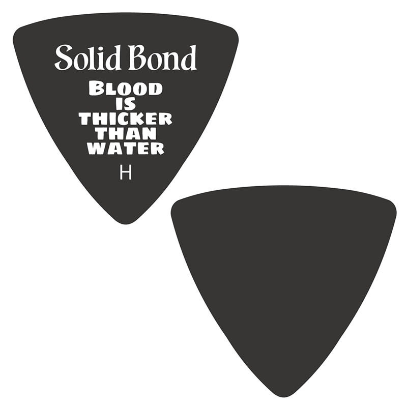 Solid Bond PR3-BKH Triangle Pick 3 Black Heavy 横山健シグネチュアピック 10枚【ソリッドボンド】 | ピック,その他ピック | | 楽器de元気
