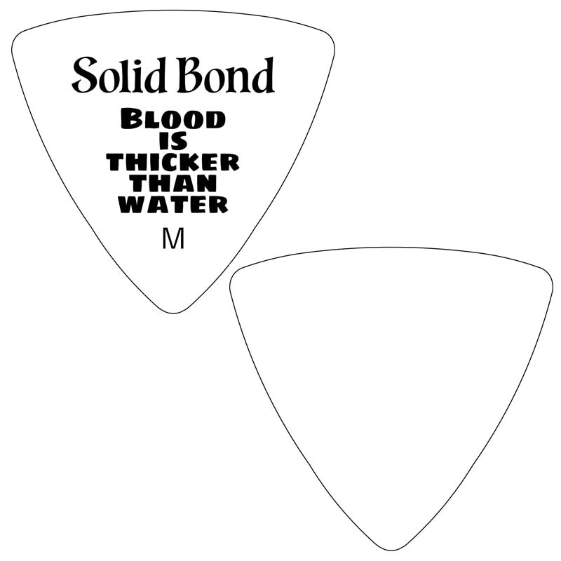 Solid Bond PR3-WHM Triangle Pick 3 White Medium 横山健シグネチュアピック 10枚【ソリッドボンド】 | ピック,その他ピック | | 楽器de元気