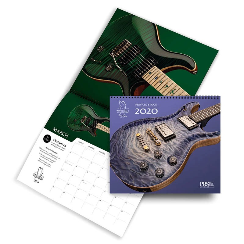 PRS 2020 Private Stock Calendar 2020年カレンダー | OTHER | | 楽器de元気