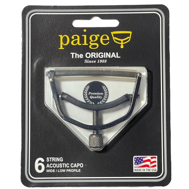 Paige Capo P-6E-W THE ORIGINAL CAPO ワイドタイプ アコースティックギター用〈ペイジカポ〉 | Guitar ...