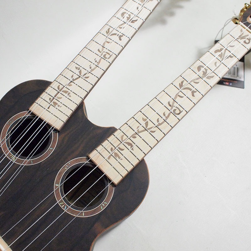 Ortega Guitars HYDRA-ZS 4/8 string, Tenor ダブルネック・ウクレレ〈オルテガ〉 | Ukulele ...