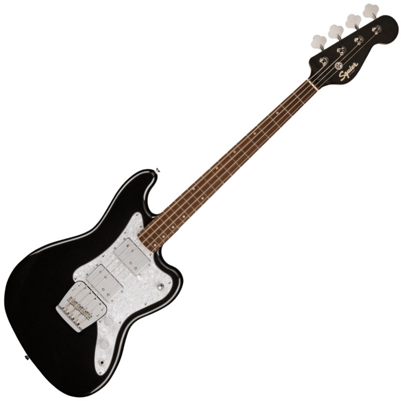 Squier by Fender Paranormal Rascal Bass HH, Laurel Fingerboard, White ...
