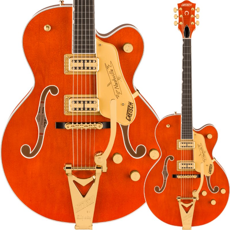 GRETSCH Nashville Hollow Body with String-Thru Bigsby and Gold Hardware ...