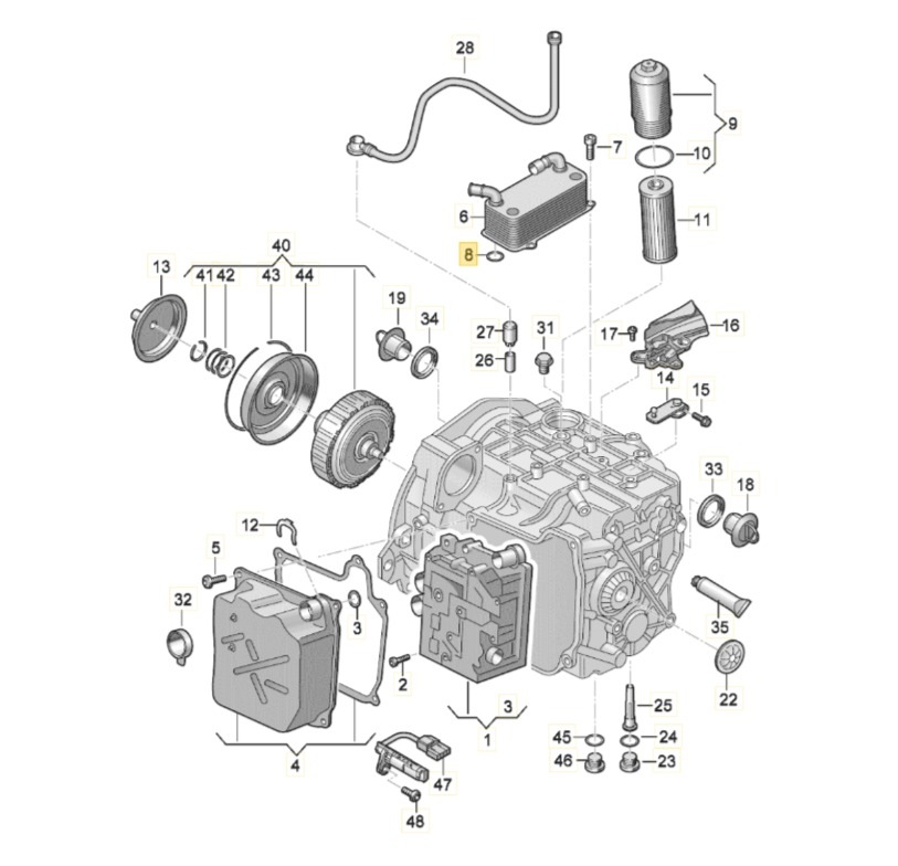 【純正品】 オイルクーラーオーリング T5（10～15年） | VWパーツ/VWアクセサリー,T5・T6・T6.1・T7 トランスポーター ...