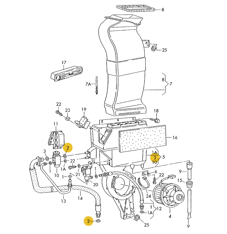 【純正品】 エアコン Oリング T4 VANAGON(ヴァナゴン)（91～04年） | VWパーツ/VWアクセサリー,T4ヴァナゴン/ユーロ ...