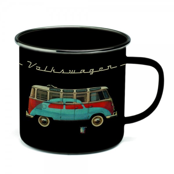 VW T1バス エナメルマグカップ 500ml - SAMBA & BEETLE | アクセサリー,食器関係,マグカップ | VWパーツ&アウトドア | GAKUYAオンラインショップ