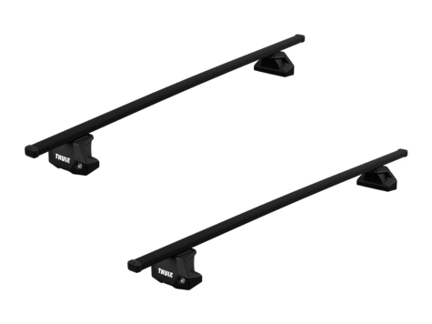 【取寄商品】 THULE SquareBar Evo ルーフラックシステム 「ブラック」 T5（後期：10年～）/T6/T6.1 | VWパーツ/VWアクセサリー,T5・T6・T6.1・T7 ...