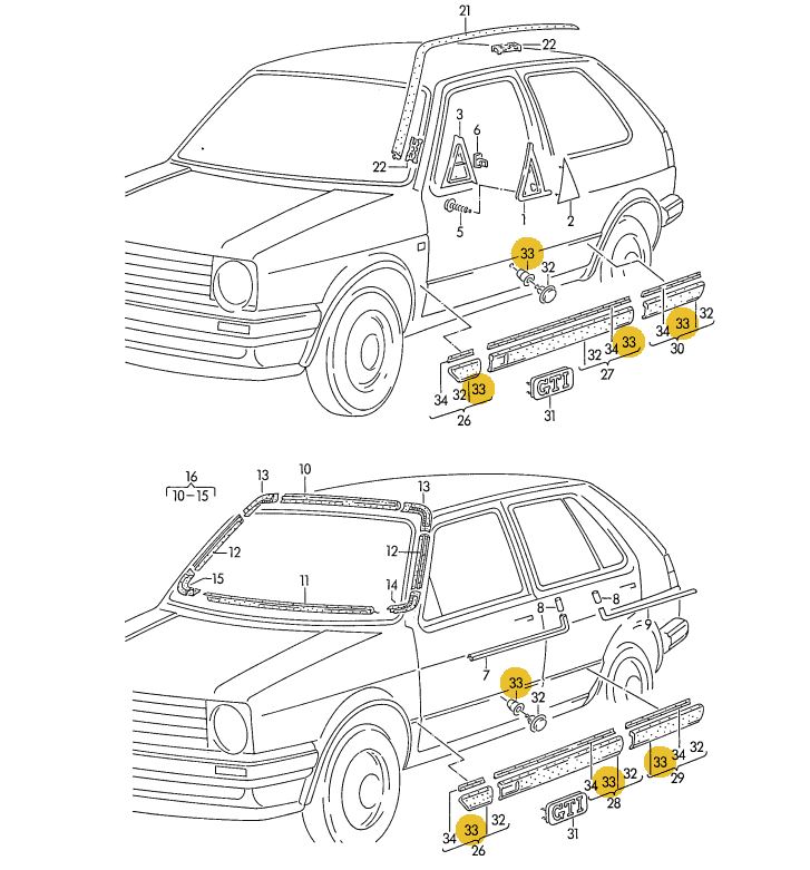 ドアモールグロメット Golf（79～98年） | VWパーツ/VWアクセサリー,ゴルフシリーズ/カブリオレ （Mk1.2～）,ボディ・エクステリア,ドア周辺 | VWパーツ&アウトドア ...