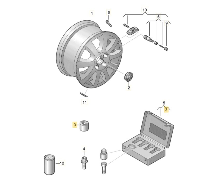 【純正品】 ホイールボルトキャップ T5/T6/T6.1 | VWパーツ/VWアクセサリー,T5・T6・T6.1・T7 トランスポーター ...