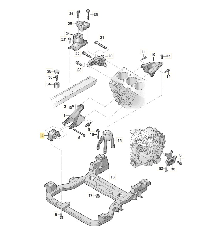 【純正品】 エンジンマウント 「フロント側」 T5/T6（04～19年） | VWパーツ/VWアクセサリー,T5・T6・T6.1・T7 ...