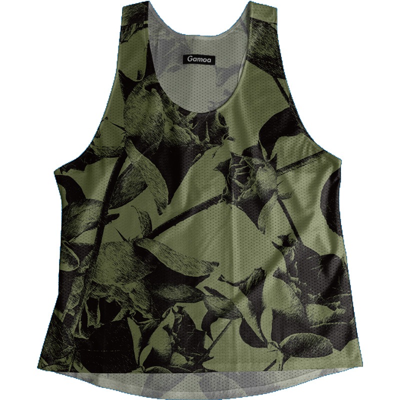 [Easy Order] Singlet Rose Pattern Green Ladies | EASY ORDER,SINGLET ...