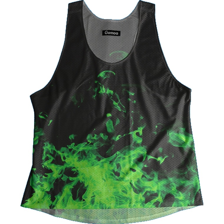 [Easy Order]Singlet Fire Pattern Green | EASY ORDER,SINGLET Ladies ...