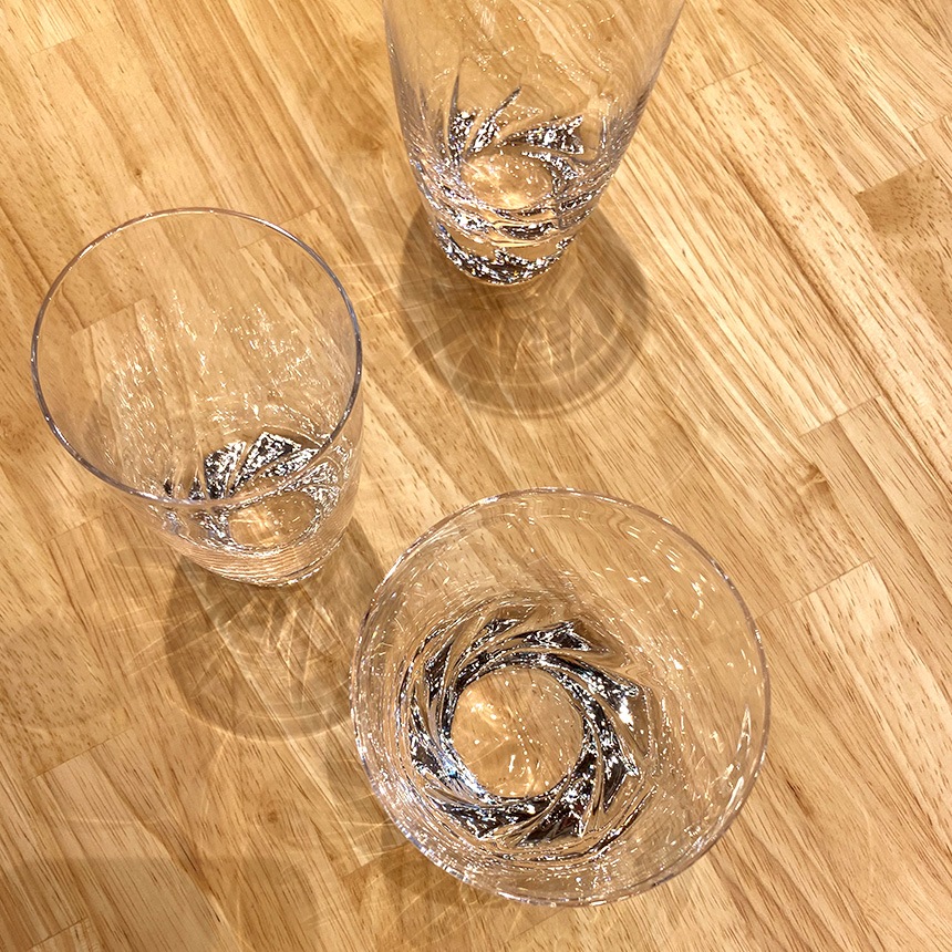 グラス 日本製 おしゃれ Sghr スガハラ 光の渦巻く エリン タンブラー L 410ml コップ ガラス 国産 クリア クリアガラス 透明 美しい きれい ディナー 普段使い プレゼント ...