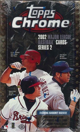 MLB 2002 TOPPS CHROME BASEBALL SERIES2