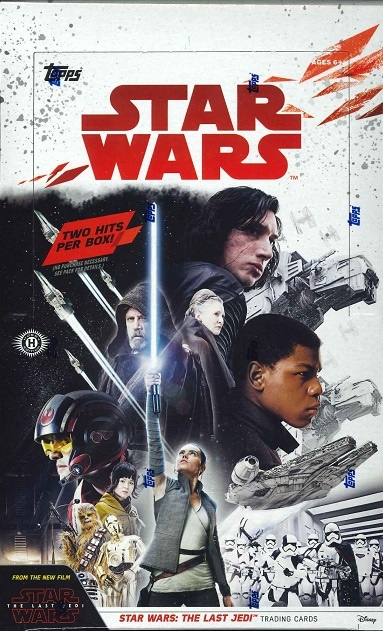 2017 TOPPS STAR WARS THE LAST JEDI BOX