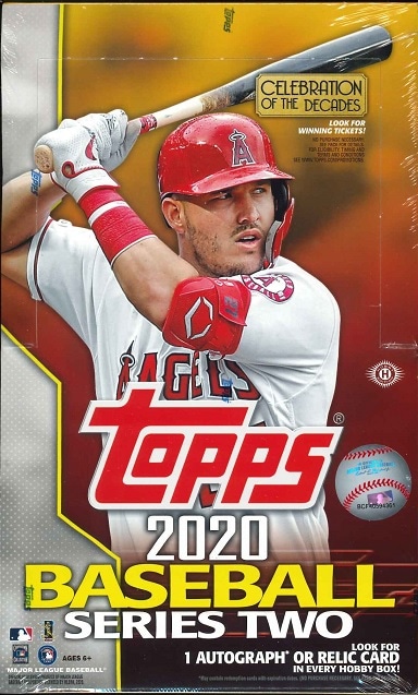 MLB 2020 TOPPS SERIES 2 BASEBALL HOBBY BOX