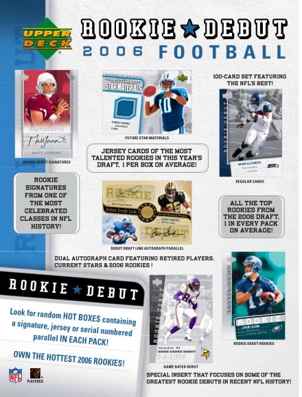 セール NFL 2006 ROOKIE DEBUT