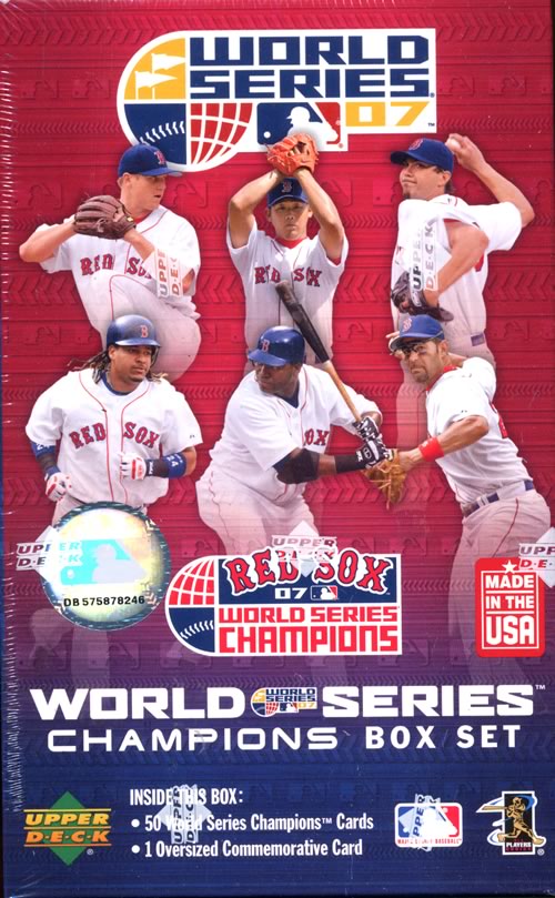 RED SOX 2007 WORLD SERIES CHAMPIONS BOX SET