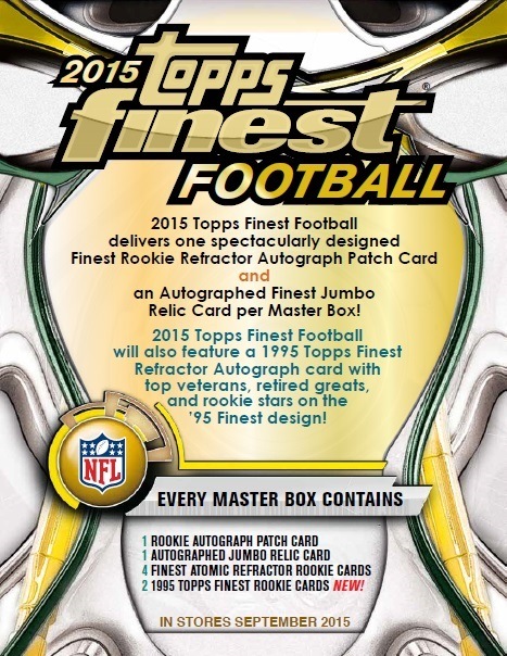 NFL 2015 TOPPS FINEST FOOTBALL
