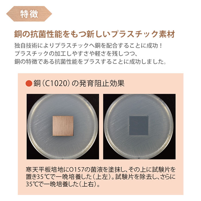 抗菌 マウスパッド Plapper プラッパー G-02P 銅成分配合 事務 デスク パソコン [M便 1/2] | あんしんの殿堂 防災館 本店