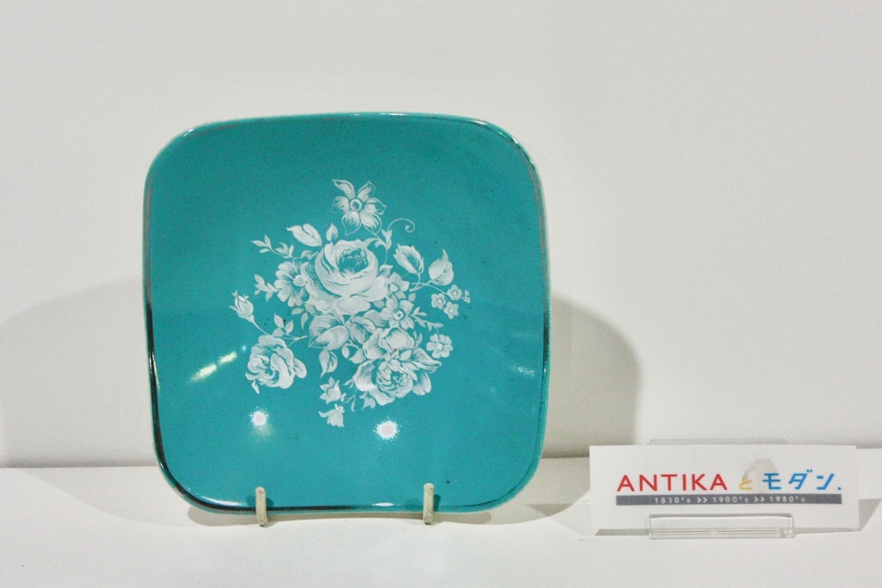 Midwinter(ミッドウインター) Rhapsody Blue スクエアトレイ | VINTAGE MUSEUM,英国陶器 ...