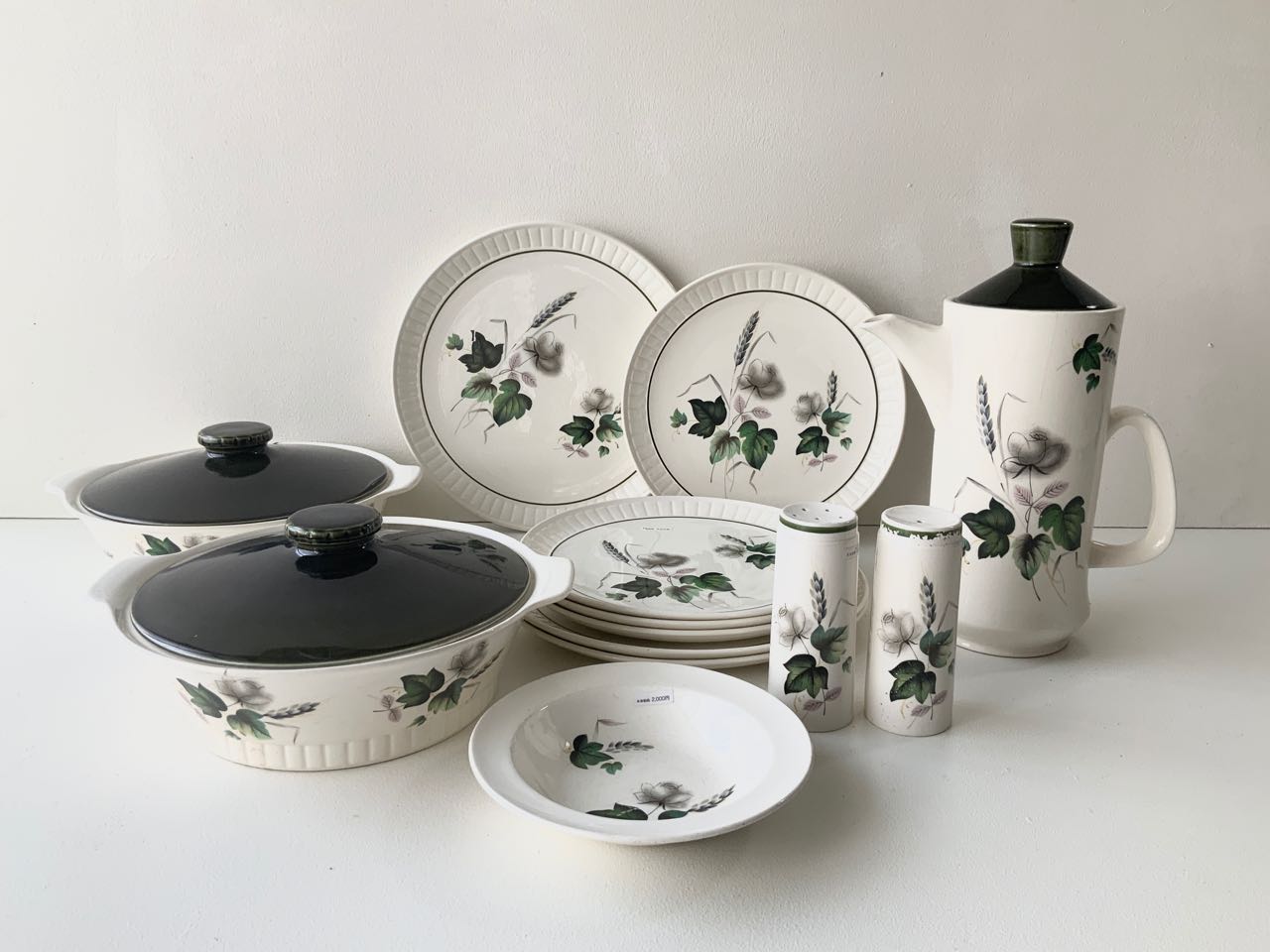 Palissy（パリッシー） Shadow Rose（シャドーローズ） フルセット | VINTAGE MUSEUM,英国陶器,その他 ...