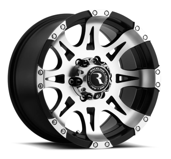 07y－ ジープ ラングラー 17インチ ホイール 【RACELINE・982 Raptor Machined】※1本単価 ｜ダッジ・ジープ ...