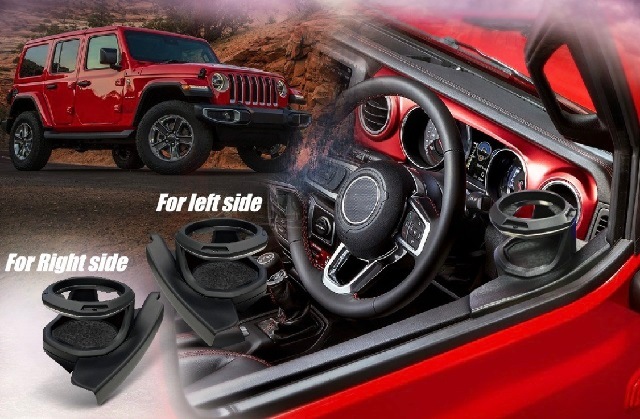 18y－ JL＆JTモデル用 ジープ ラングラー/グラディエーター 社外 ドリンクホルダー ※要選択 【AZUTO製】｜ダッジ・ジープ・クライスラ- アメ車の専門店 充実のカスタムとサポートを ...