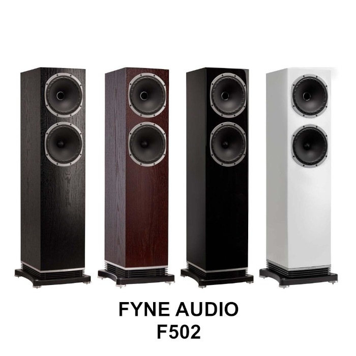 FYNE AUDIO F502 ピアノグロスホワイト ペア/ 2.5way トールボーイ型スピーカー | スピーカー | | 吉田苑|公式オンラインショッピングサイト