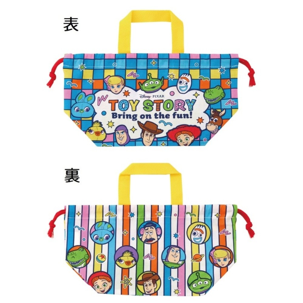 ランチ巾着 トイストーリー 25 お弁当巾着 お弁当袋 SKATER スケーター 子供 キッズ サイズ290×165×マチ120mm 689802-KB7 メ