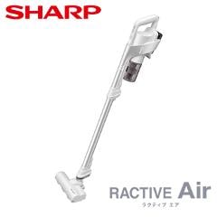 シャープ【SHARP】コードレススティック掃除機 RACTIVE Air （ラクティブ エア） ホワイト系 EC-AR8-W【ラクティブエア史上最軽量1.2kg クリーナー】