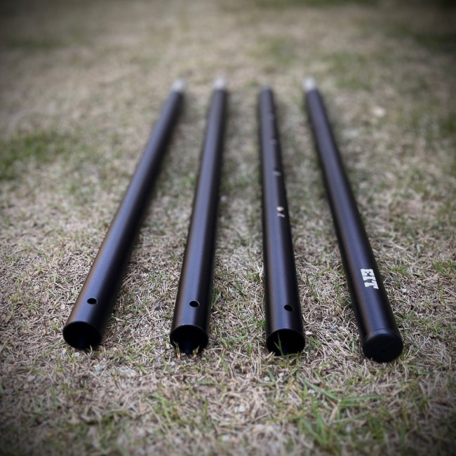 エイト ユナン EIT YUNAN Black Pole (250-280cm) | ガレージキャンプストア GarageCampStore