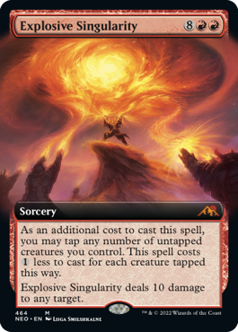 【EN】【Foil】【拡張】 爆発的特異性/Explosive Singularity 【NEO】【赤/M】 | 神河：輝ける世界,神話レア ...