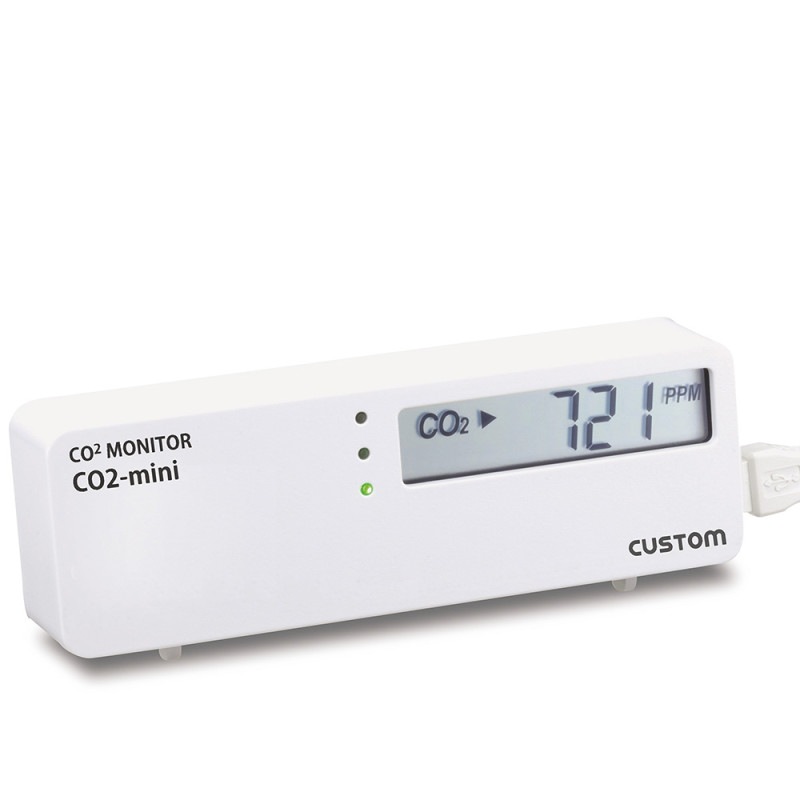 CUSTOM CO2-mini CO2モニター 二酸化炭素(CO2)濃度計測 CO2測定センサー | すべての商品 - 介護用品・福祉用品の専門通販サイト｜介護ストア げんき介